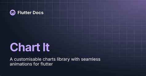 Chart It Flutter Docs