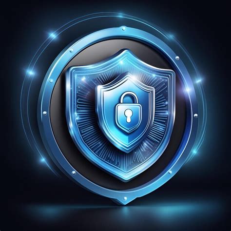 3d Internet Security Shield Premium Ai Generated Image