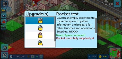 please help how to re supply a dsa rocket r theotown