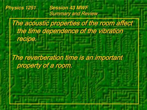 Ppt Physics 1251 The Science And Technology Of Musical Sound Powerpoint Presentation Id 41771