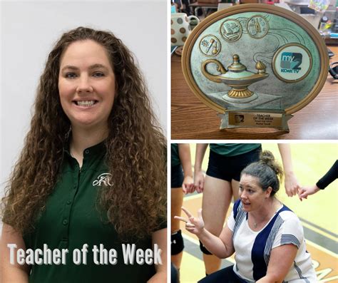 Coach Torvik Honored As Teacher Of The Week At Reagan Football Game