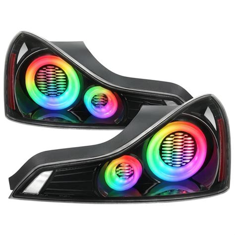Ntxglow Rgb Tail Lights 2008 2013 Infiniti G37 2014 2015 Q60 Coup