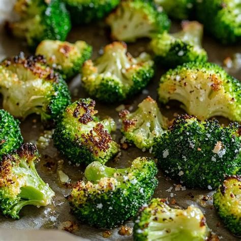 Roasted Broccoli With Garlic And Parmesan