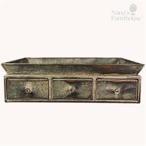 Rustic Mustard Three Drawer Pass Through Cabinet Nanas Farmhouse