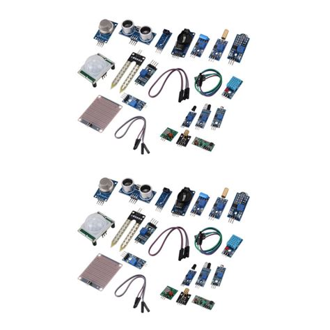 2 X 16 в 1 модуля комплект датчиков проект супер стартовые комплекты для Arduino Uno R3 Mega328