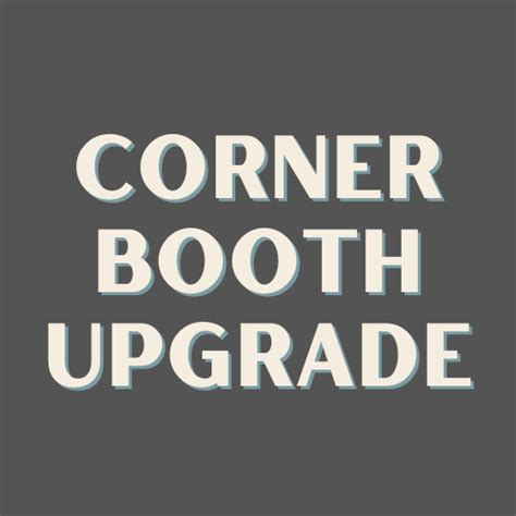 Corner Booth Upgrade — Coast Collective