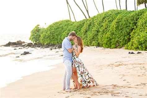 Chemistry Coming Alive ~ Erin And Patricks Maui Engagement Portrait