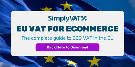 Eu Vat For Ecommerce — Simplyvat