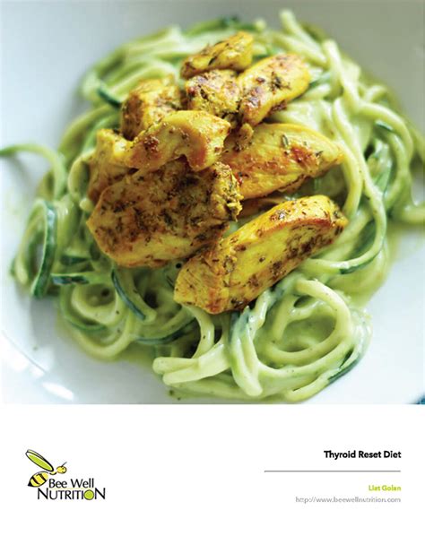 Thyroid Reset Meal Plan Beewell Nutrition