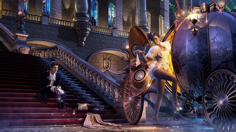 Cinderella Creative Design Wallpaper Preview