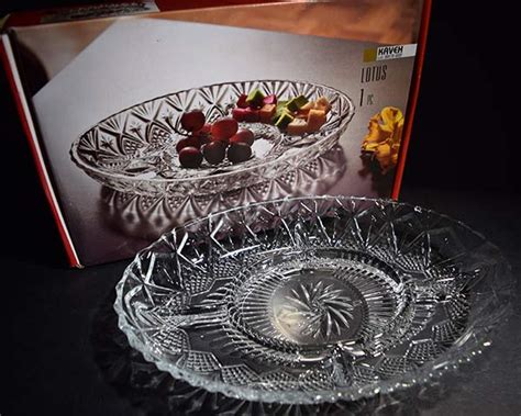 پخش عمده بلوریجات اردو خوری بلوری بیضی 5 خانه لاروس