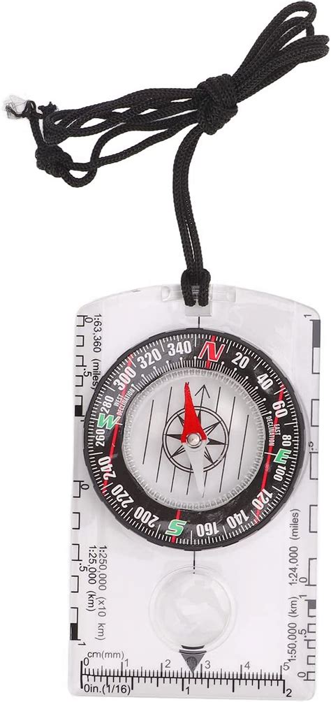 Orienteering Compass Multifunctional Compass Map Scale Ruler With