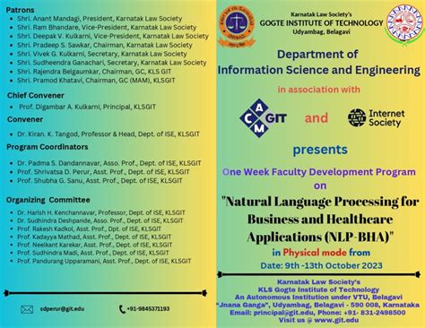 We From Dept Of Ise Are Delighted To Extend A Warm Invitation To You