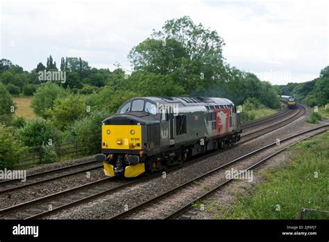 Rail Operations Group Class 37 Diesel Locomotive No 37510 Orion Travelling Light Engine