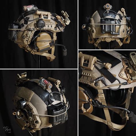 Oda Helmet Setup With Tactical Gear Attachments Chaleco Táctico