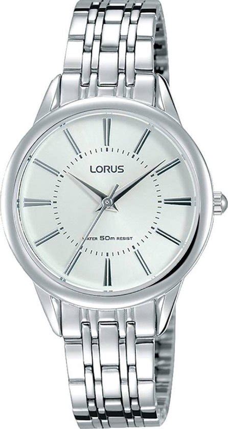 Lorus Rg205nx9 Horloge Dames Zilver Edelstaal