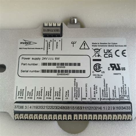 Mas Pump Electronic Module 811 New Original Flygt Mas811