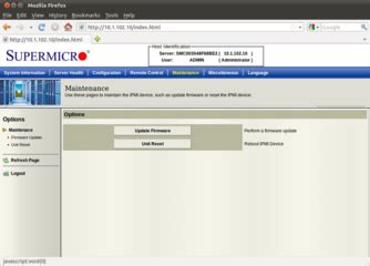 BMC Firmware Update Supermicro X Mainboard Thomas Krenn Wiki