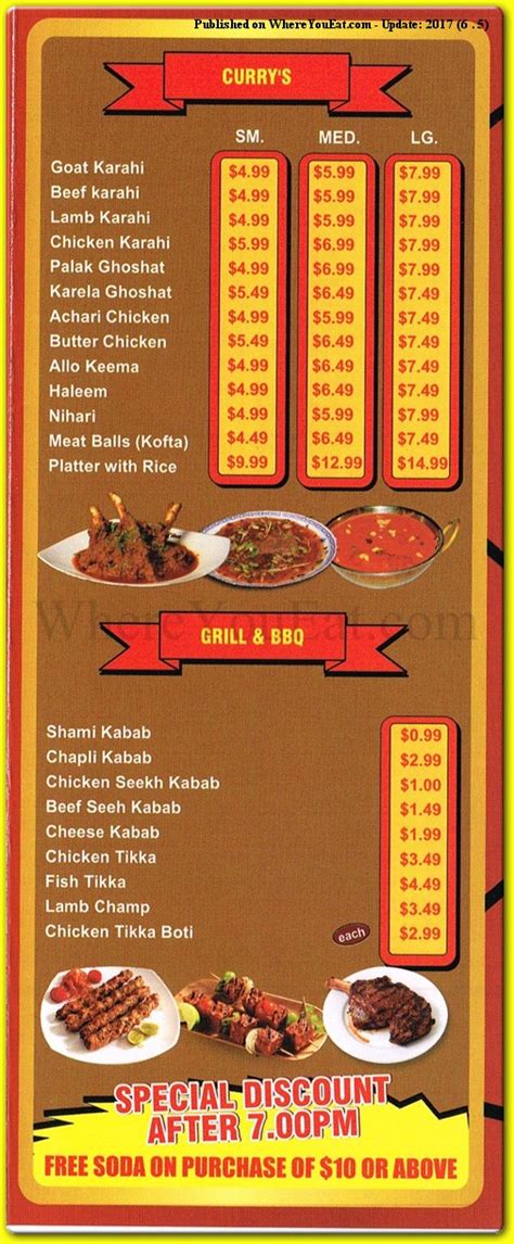 Babu Grill Restaurant In Brooklyn Menus And Photos