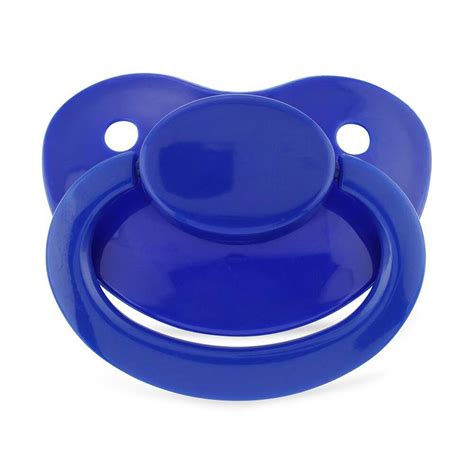 Adult Deep Blue Dummy Pacifier Nru