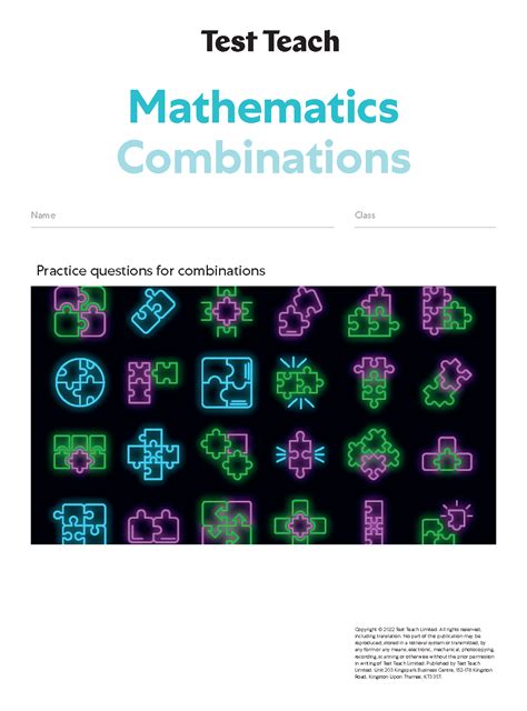 Mathematics Combinations Practice Test Teach Mathematics Combinations Practice Test Teach