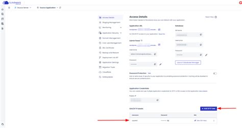 How To Manage Sftp And Ssh Credentials On Cloudways