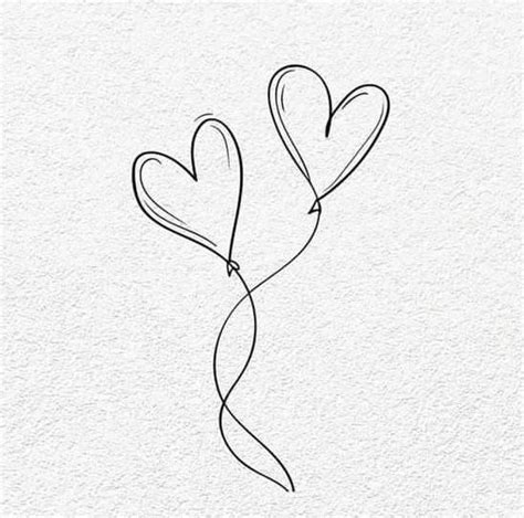 Pin By Smorton On H E A R T S Heart Doodle Heart Balloons Tattoos