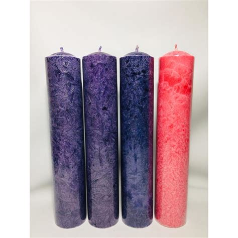 Jual Lilin Advent Pilar Sedang 25cm Shopee Indonesia