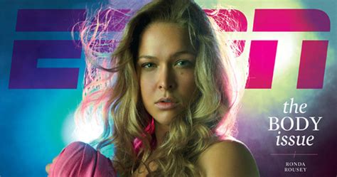 Ronda Rousey Com Seu Body Issue Na Capa Da Espn Blog Do W T