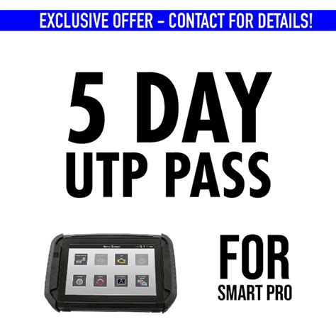 5 Day Unlimited Token Plan For Advanced Diagnostics Smart Pro