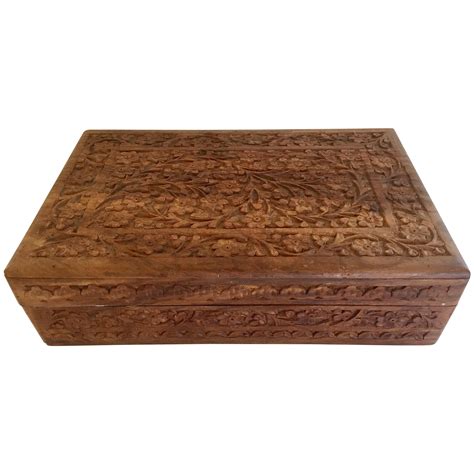 Clarence Wells Signed West Coast Haida Styled Decorative Wooden Box At
