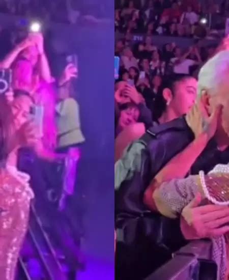 Alejandra Guzmán Causa Revuelo Por Besar En La Boca A Su Padre Enrique