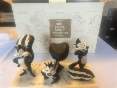 Pepe Le Pew The Model Sheet Maquettes 1996 Warner Bros Lmtd Ed 9092500