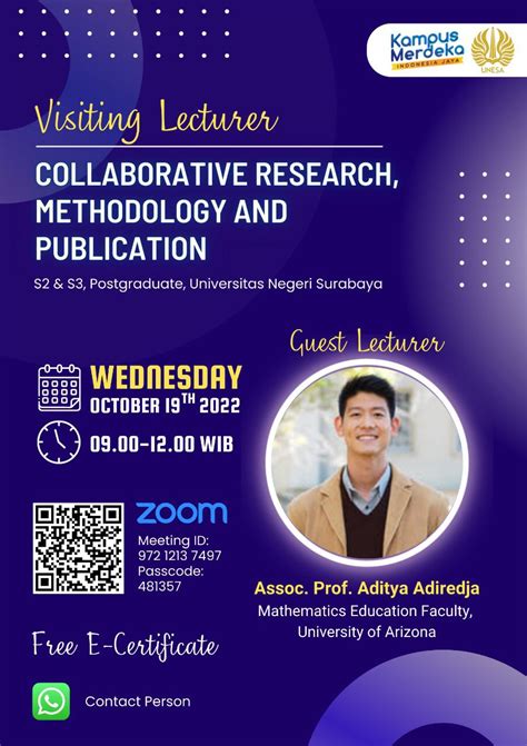 Visiting Lecturer Aditya Adiredja University Of Arizona