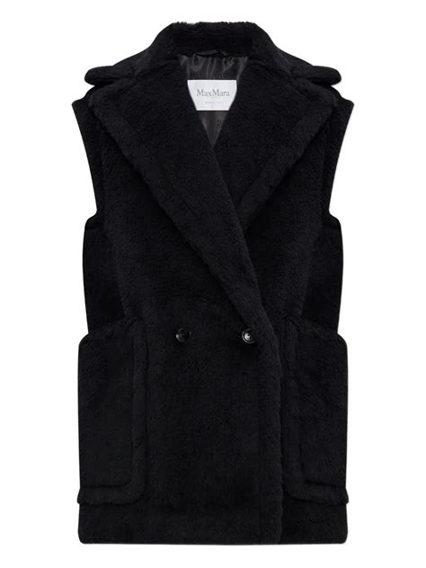 Max Mara Bormida ダブルコート ブラック Farfetch Jp