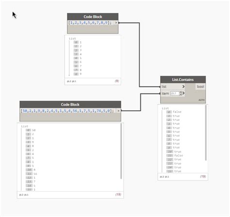 Check If Parameter Already Exists Lists Logic Dynamo
