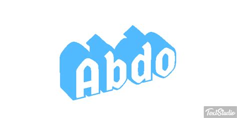 Abdo Name Animated  Logo Designs