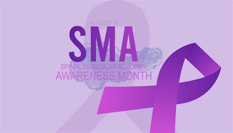 Premium Vector Vector Graphic Of Spinal Muscular Atrophy Awareness