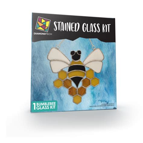Stained Glass Kit Bumblebee Diamond Tech Crafts