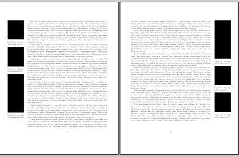 How To Make All Figures Float On The Outer Margins Of Two Side Document Tex Latex Stack