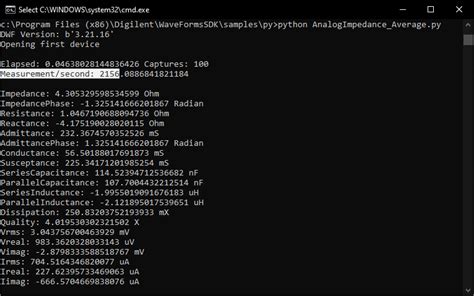 Impedance Analyzer With Ad3 Test And Measurement Digilent Forum