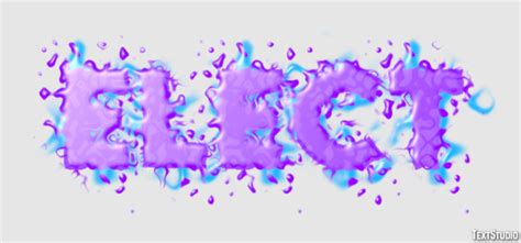 Elect Text Effect And Logo Design Word