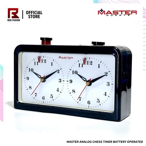 Master Analog Chess Timer Battery Operated Lazada
