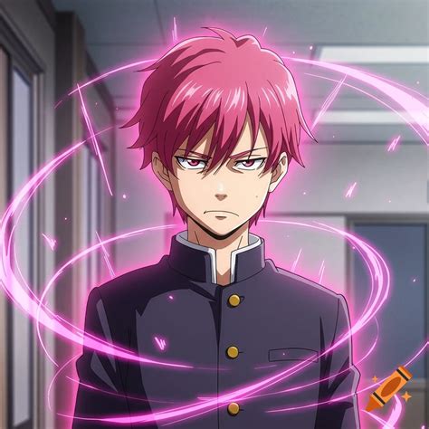 Saiki K Anime Character On Craiyon