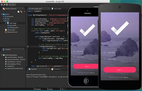 cross platform swift 5 for ios and android