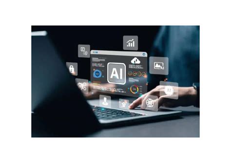 A Data Analyst Using Technology Ai For Working Tool For Data Analysis