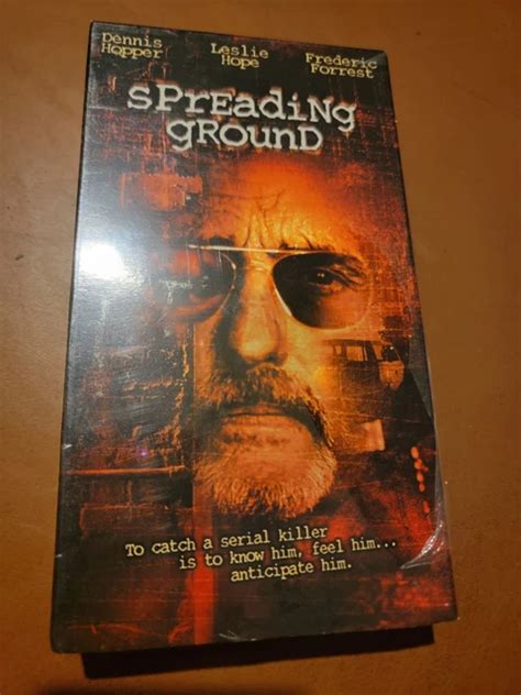 Spreading Ground Vhs 2002 Dennis Hopper Leslie Hope Frederic