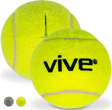 Vive Tennis Balls For Walkers Pre Cut 4 Pcs Precut