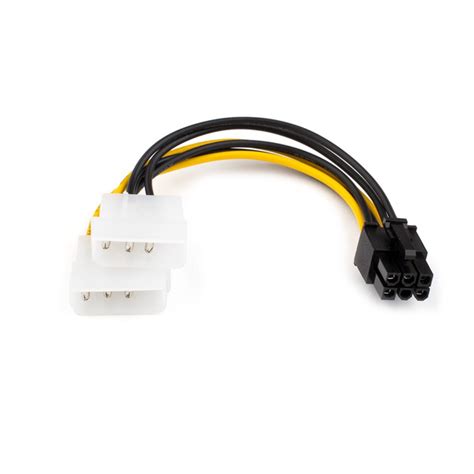 Кабель Atcom питания Video Power 6 Pin To 2 Molex At6185 купить по низкой цене в интернет