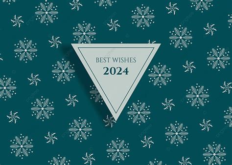 Geometric Snowflake Seamless Pattern On Blue Background Snowflake Pattern Snowflakes Seamless